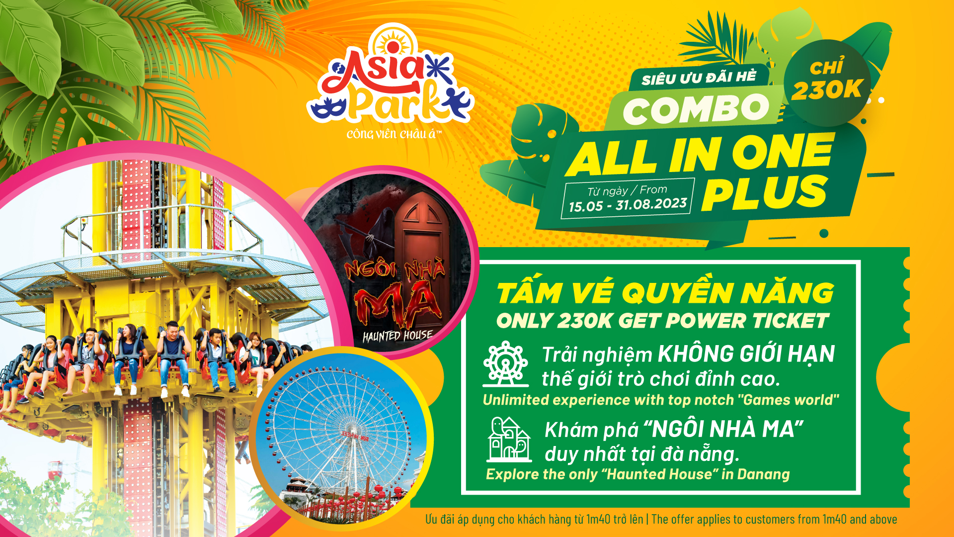 WOW SUMMER – IMPRESSIVE ASIA PARK’S FESTIVE SEASON
